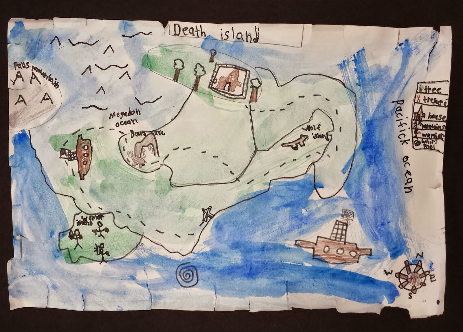 ART WITH SCHMIDT: 3rd Grade - Treasure Maps
