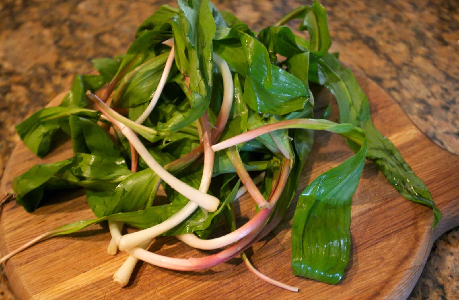 Angel Hair with Ramps and Cherry Tomatoes
