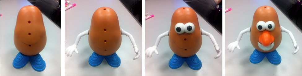 Speech to Me: Sequencing with Mr. Potato Head