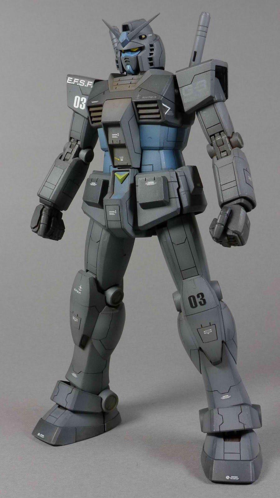GUNDAM GUY: MG 1/100 RX-78-3 GUNDAM (G3-GUNDAM) - Painted Build