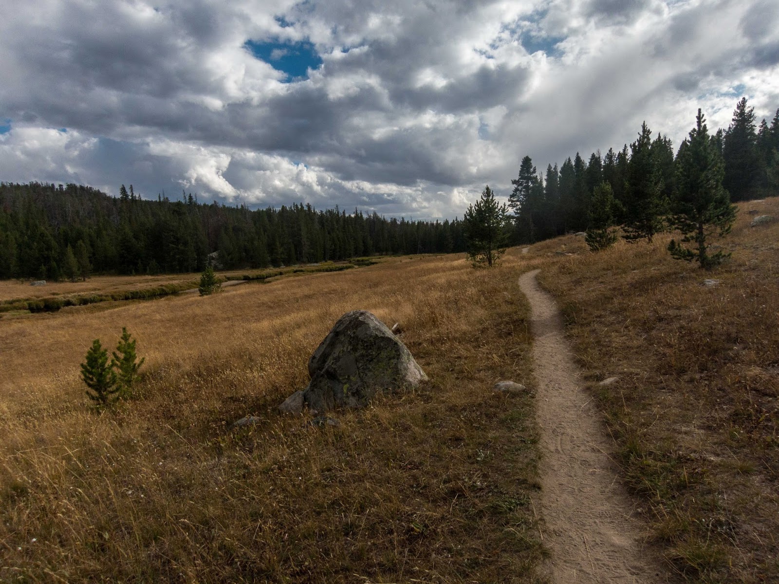 Eric's Hikes: Wind River High Route Day 7: Shadow Lake to Big Sandy ...