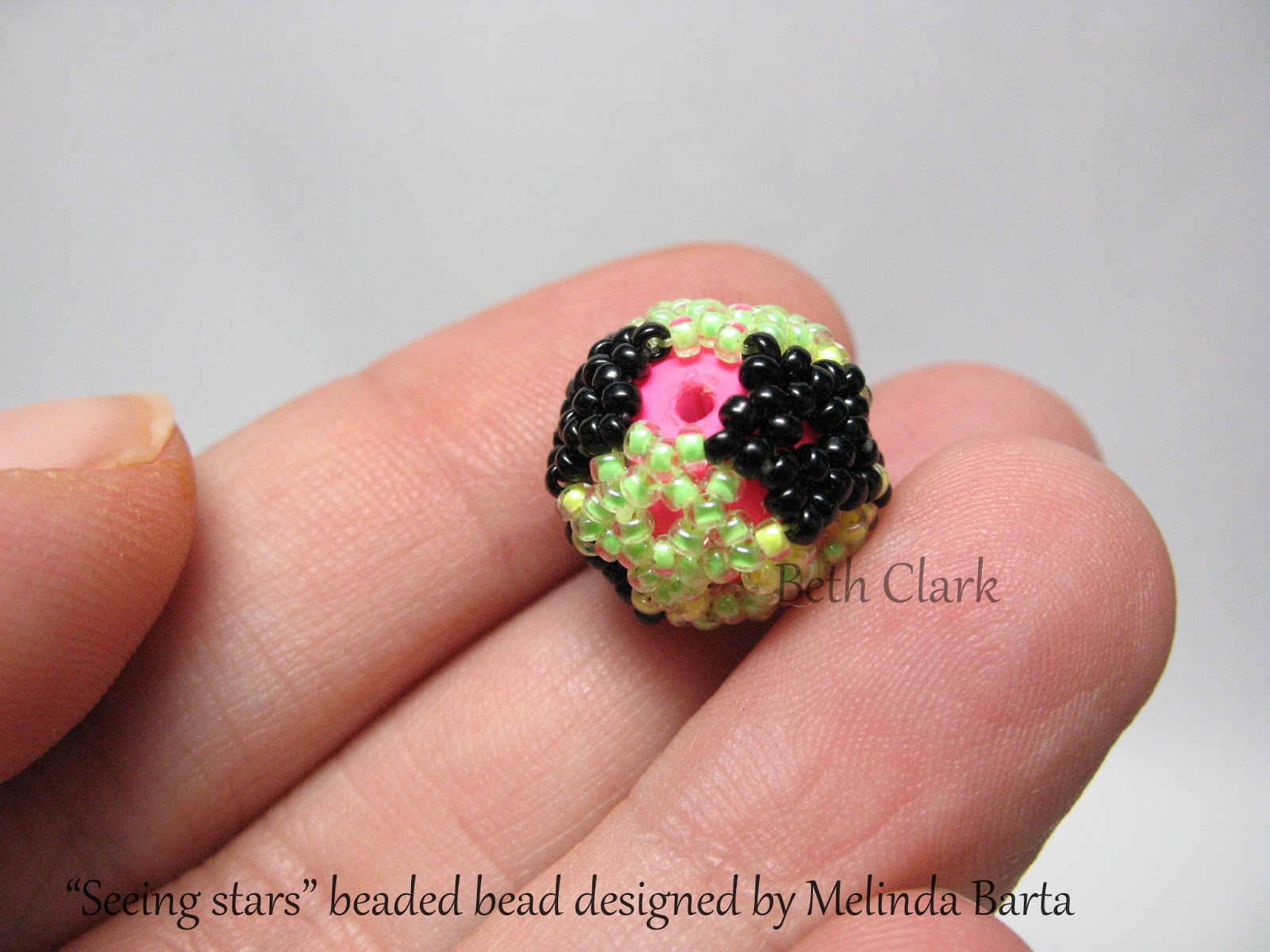 Beading by Beth: 2016 Project: Beaded bead #16
