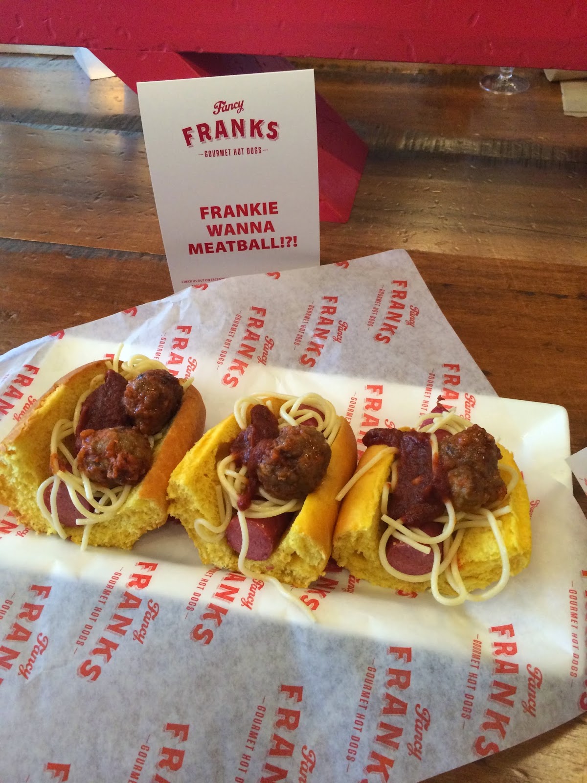 justbeingmeluvuholts: Fancy Franks. The Best place for a HOTDOG!!