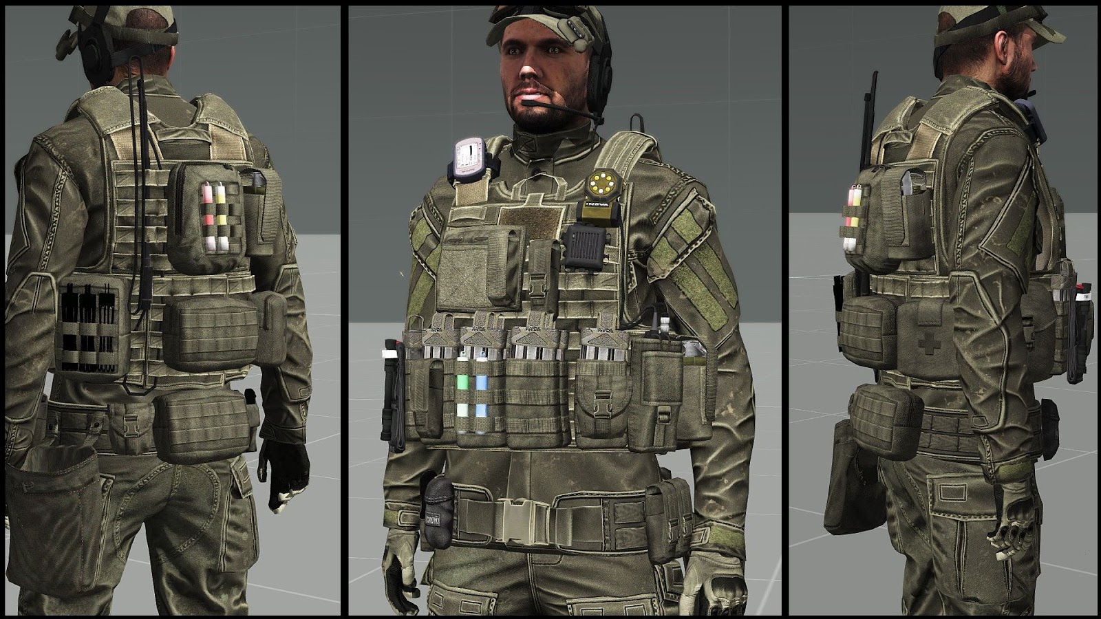 MarCiras がある Arma 3 用 Military Gear Pack MOD が v0.5.1 に | 弱者の日記 ...