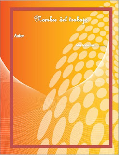 Caratula color naranja | Eportadas