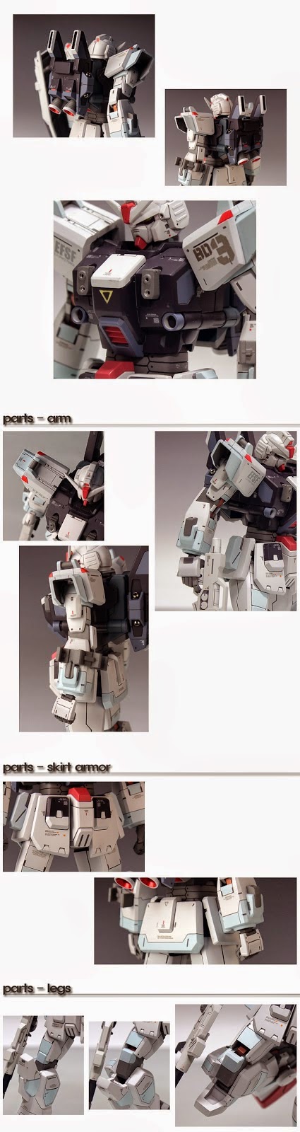 Gundam Family: 1/144 RX-79BD-3 Gundam Blue Destiny Unit 3 Custom Build