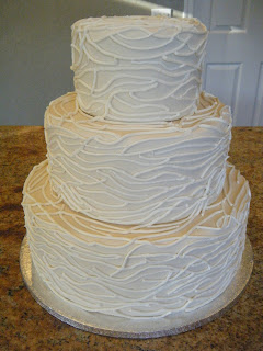 Cassy's Cakes: Wedding cake with lots of piping