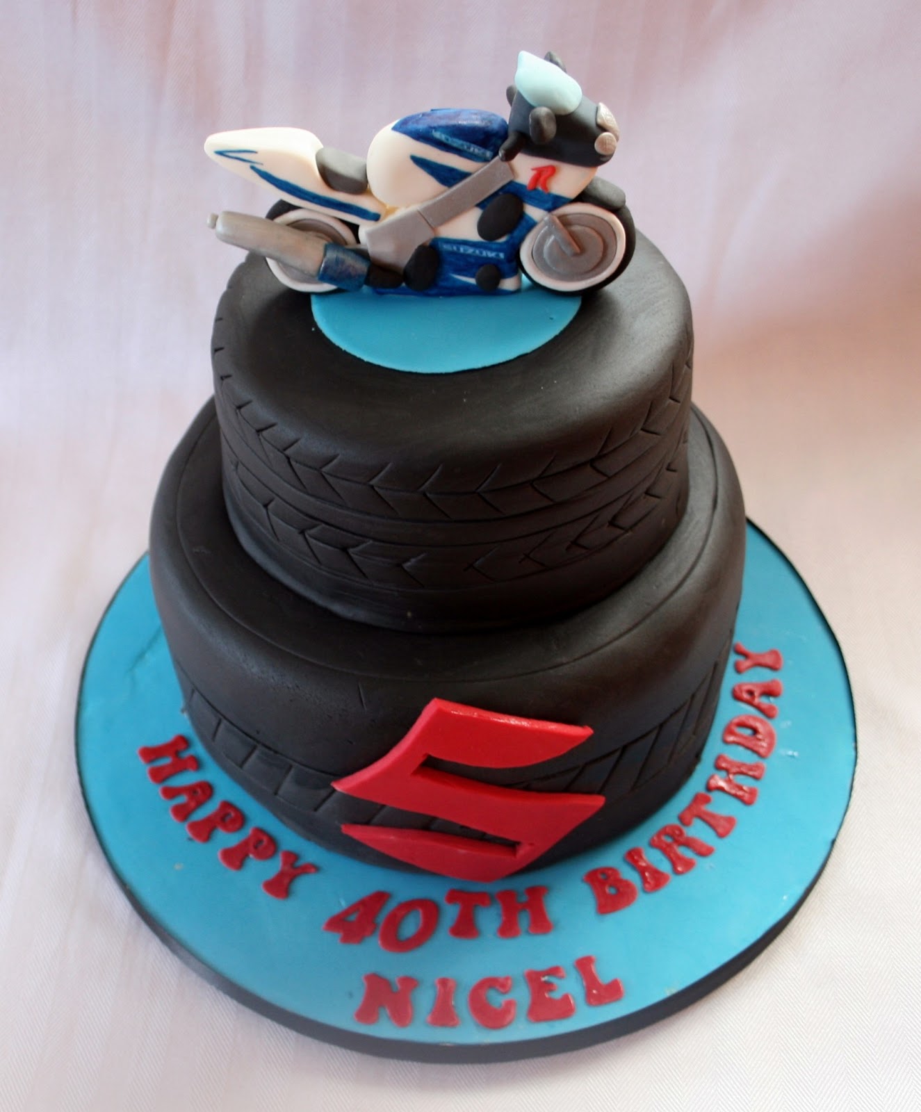 The Perfectionist Confectionist: Suzuki Birthday Cake