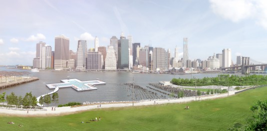 THOUGHTS ON ARCHITECTURE AND URBANISM: Floating pools in the rivers ...