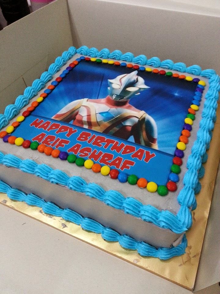 MS Oven Ingredients (IP0365387-T): Kek Tema Ultraman