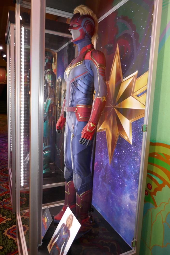 Hollywood Movie Costumes and Props: Brie Larson's Captain Marvel movie ...