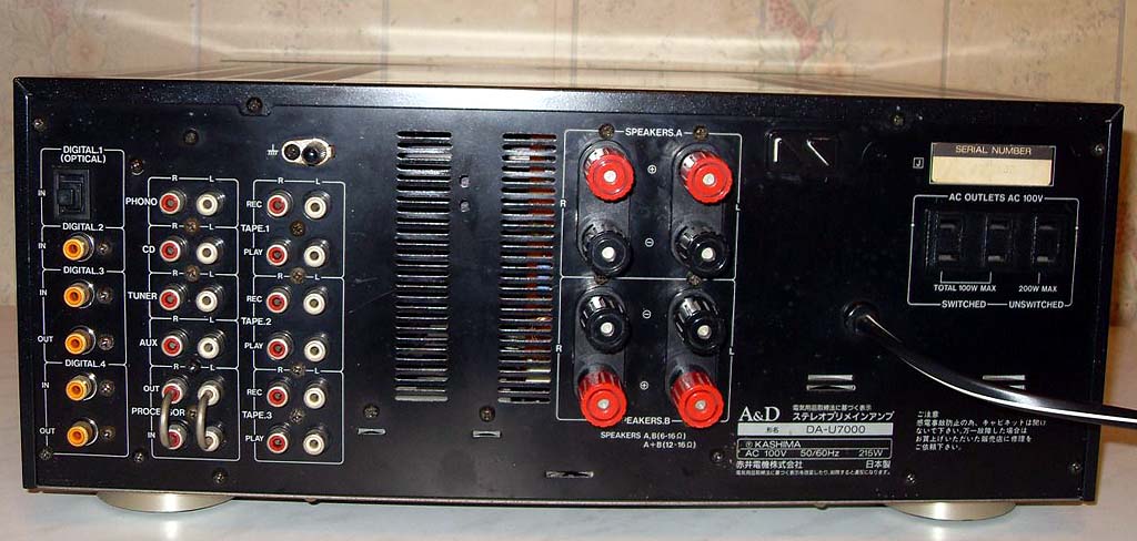 A&D DA-U7000 - 120W Reference с встроенным DAC в Московском магазине ...