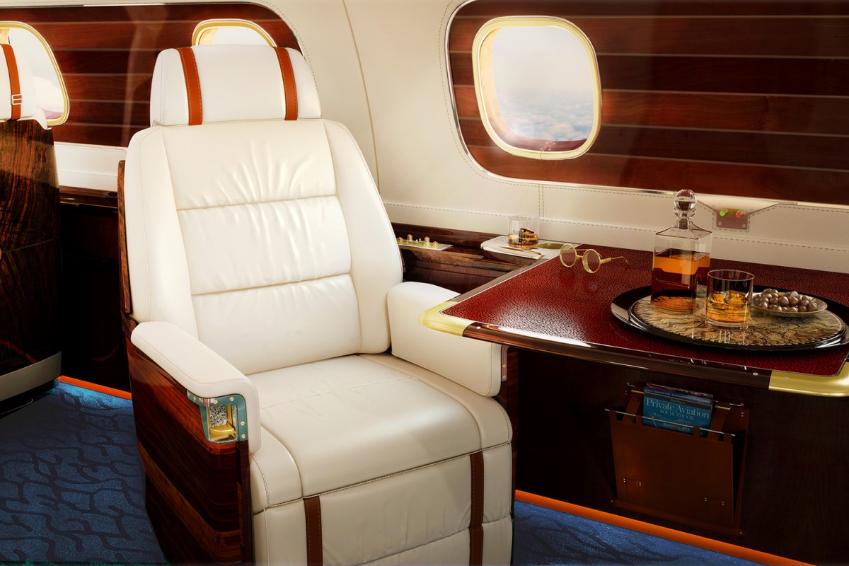 The World’s Most Luxurious Private Jet Is a Yacht for the Sky...*