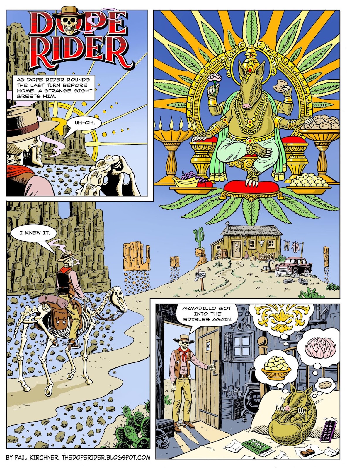 Dope Rider: Dope Rider, High Times, June 2015