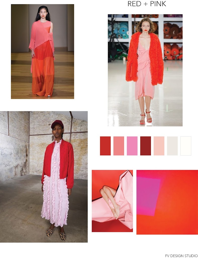 FASHION VIGNETTE: FV TREND x COLOR | RED + PINK