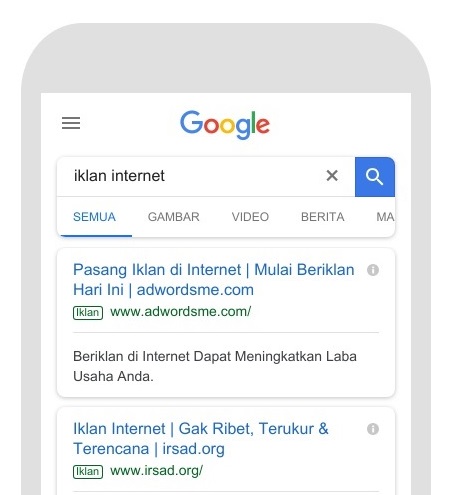 Iklan Selular Google Ads | AdWordsme