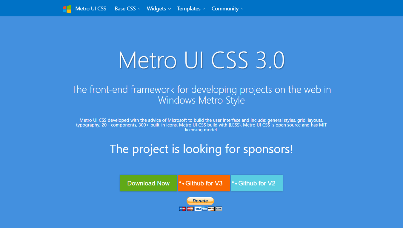Template Bootstrap CSS,HTML,JQuery,Less - Uyun | Library