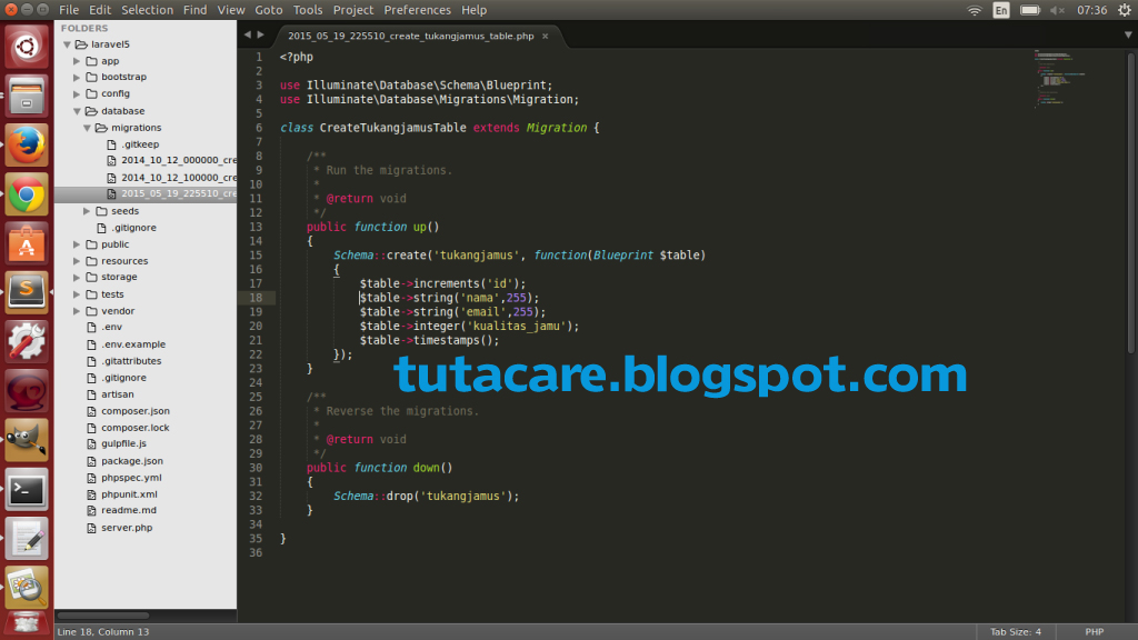 CRUD Sederhana Dengan Resource Controller Menggunakan Laravel 5 ...