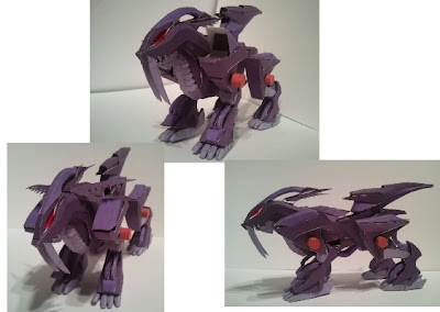 Zoids Diablotiger Papercraft | Papercraft Paradise | PaperCrafts ...