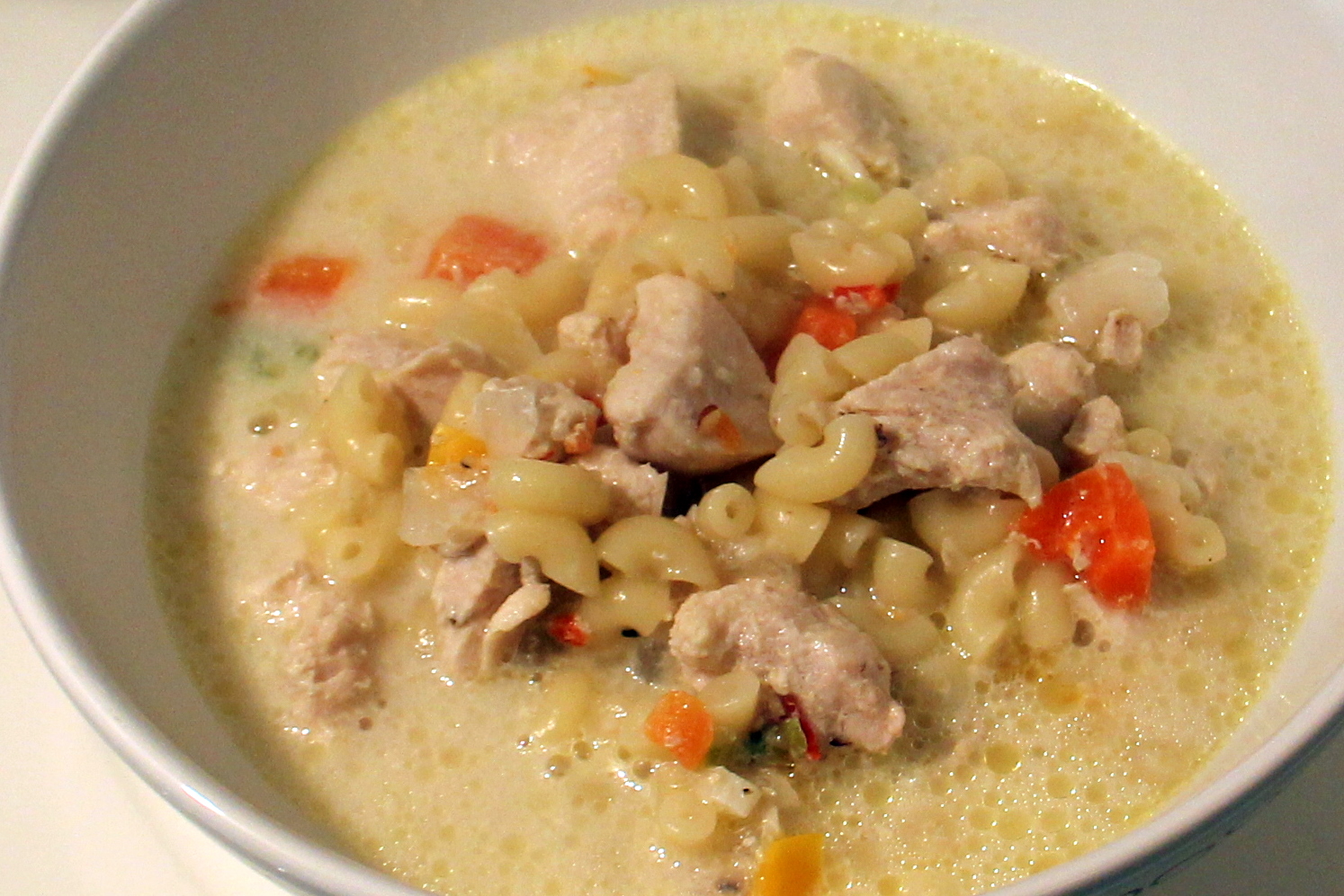 I think I came from Mars: SAWCLicious: Chicken Macaroni Soup (Chicken ...