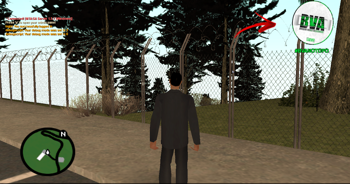 MTA:SA - Logo + Titulo Na tela Tutorial