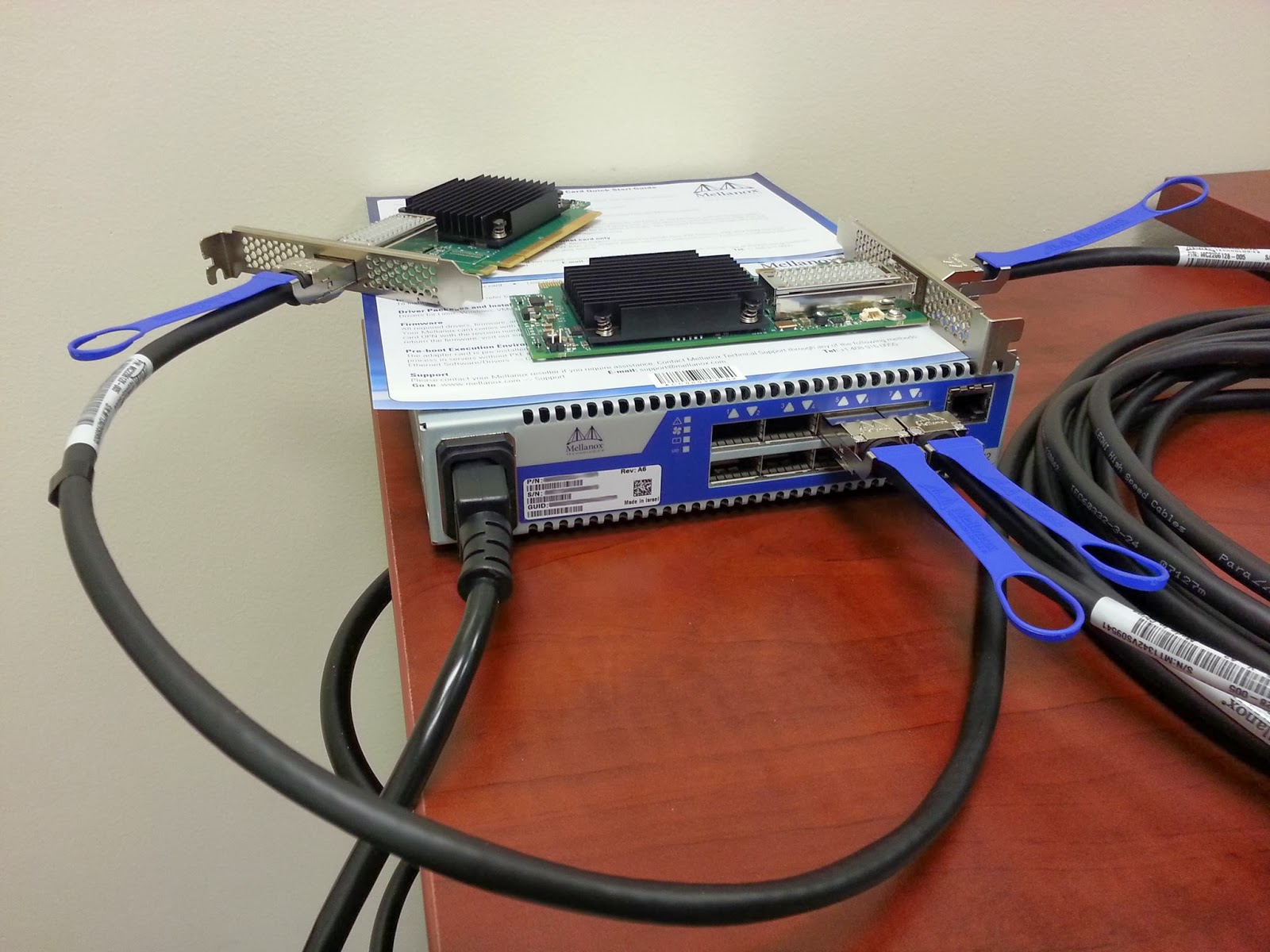 Welcome to Mikelaud: How to setup Mellanox Connect-IB InfiniBand Card