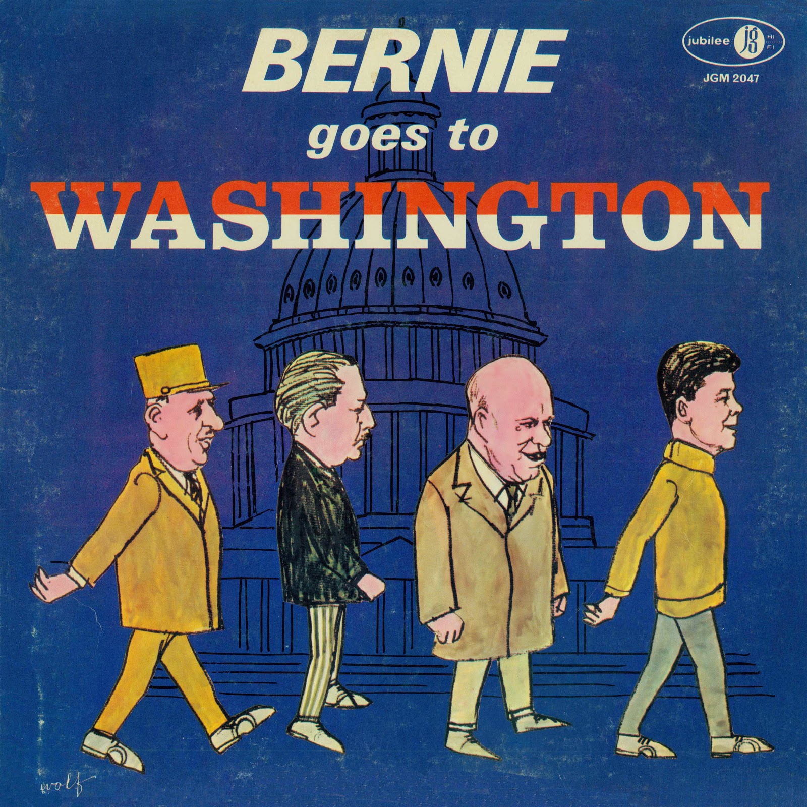 Vintage Stand-up Comedy: Bernie Berns - Bernie Goes to Washington 1963