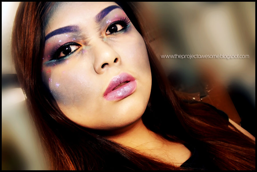 The Project Awesome: Galactic Makeup (Galaxy Inspired)