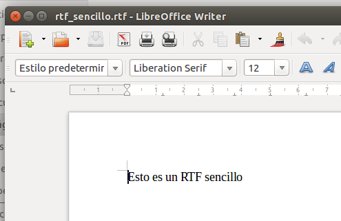 Cosicas de Informática: Generar RTF desde nuestras aplicaciones