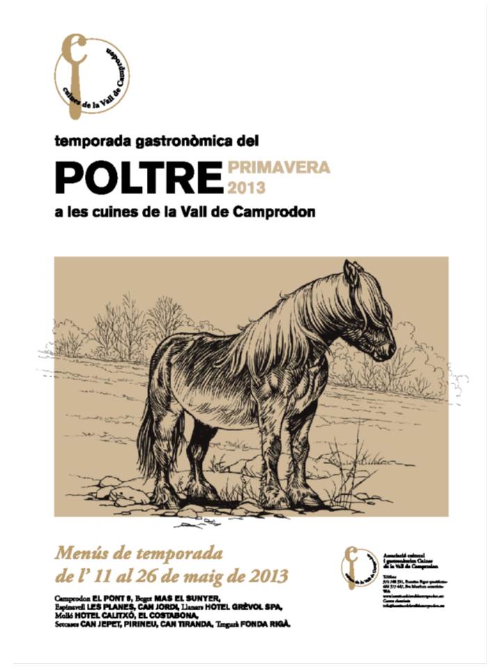 Cuines de la Vall de Camprodon: Temporada Gastronòmica del Poltre