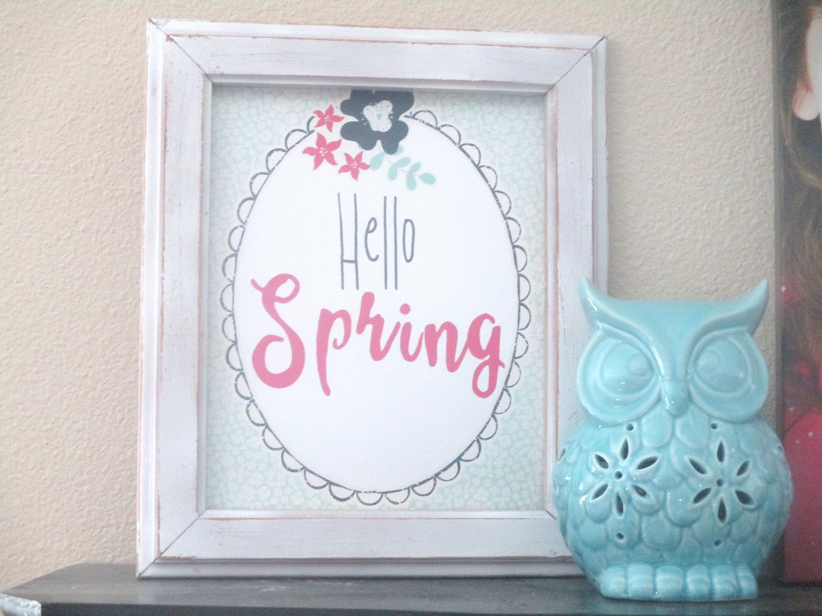 The Cozy Red Cottage: Hello Spring! Free Printable