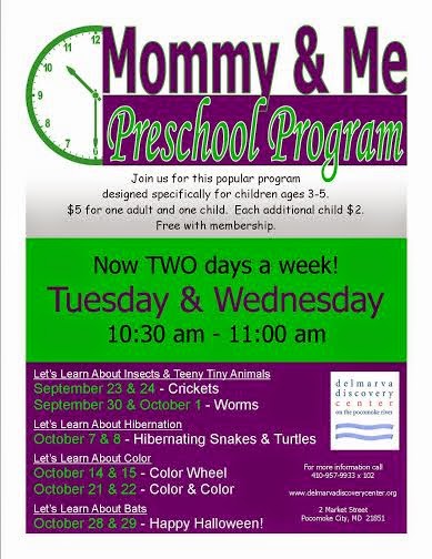 The Pocomoke Public Eye: Mommy and Me Preschool Program