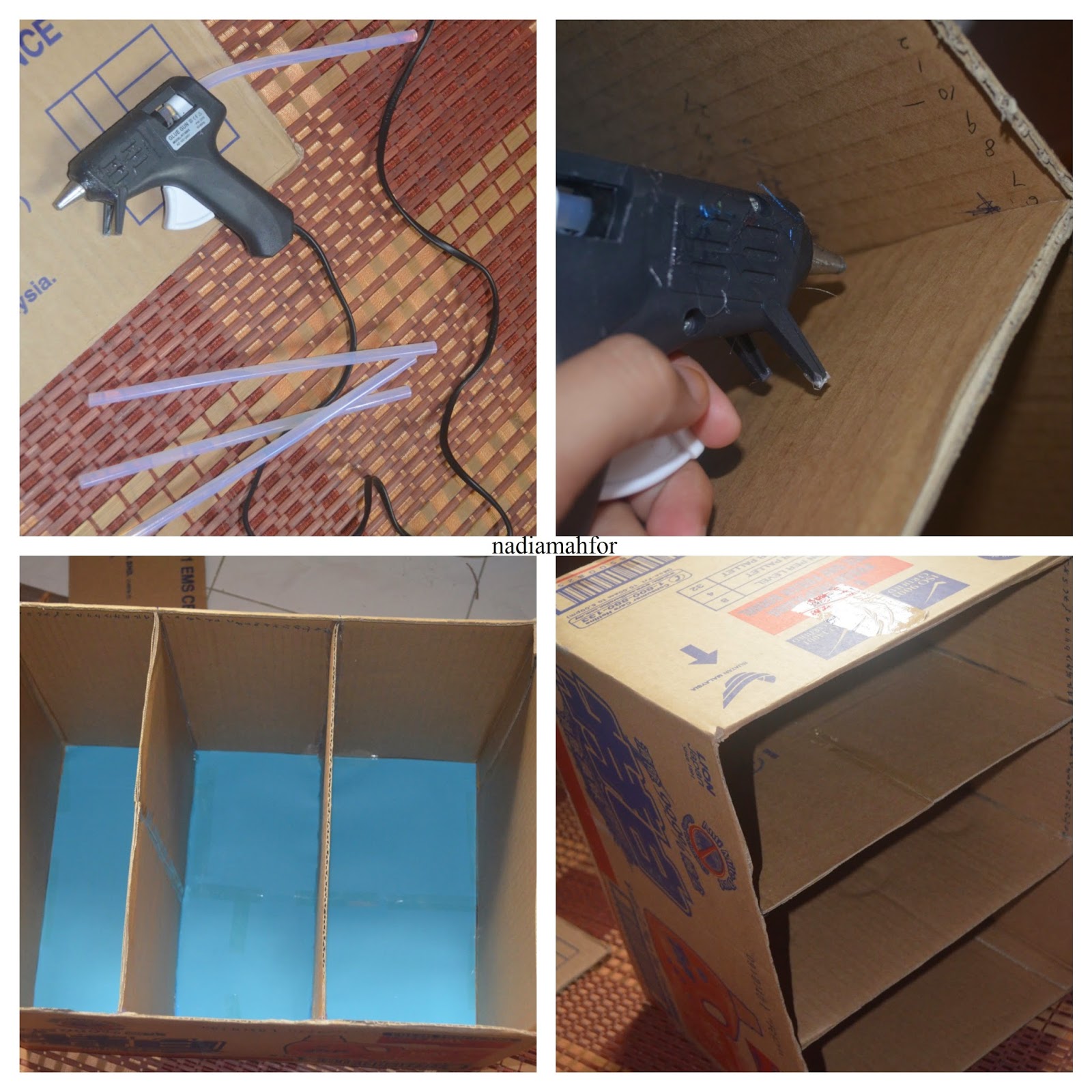 DiyaCerita: storage box for small clothes