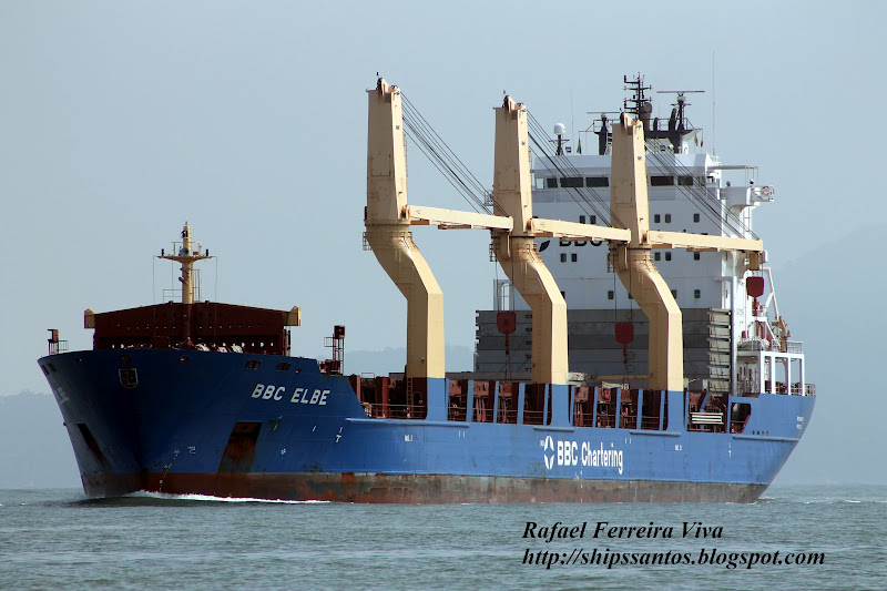 Navios em Santos: BBC Elbe