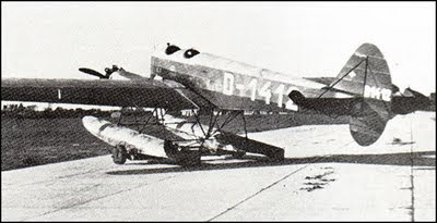 100 Años de Aviación en Canarias: Un “Arado” utiliza la pista de Los ...