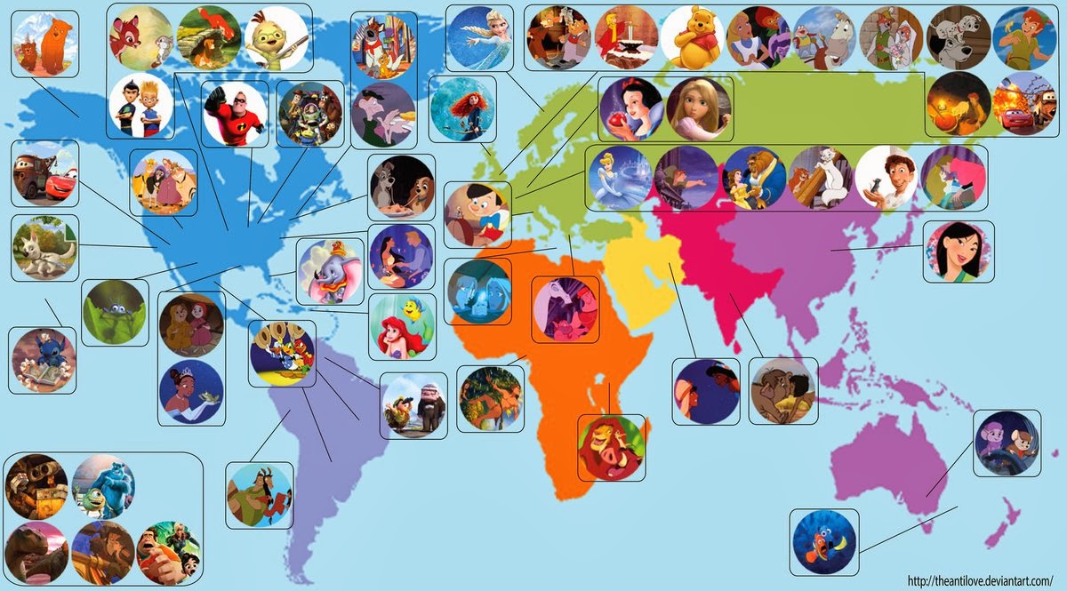 Alessa's Adversaria: World Atlas Of Disney Feature Animations