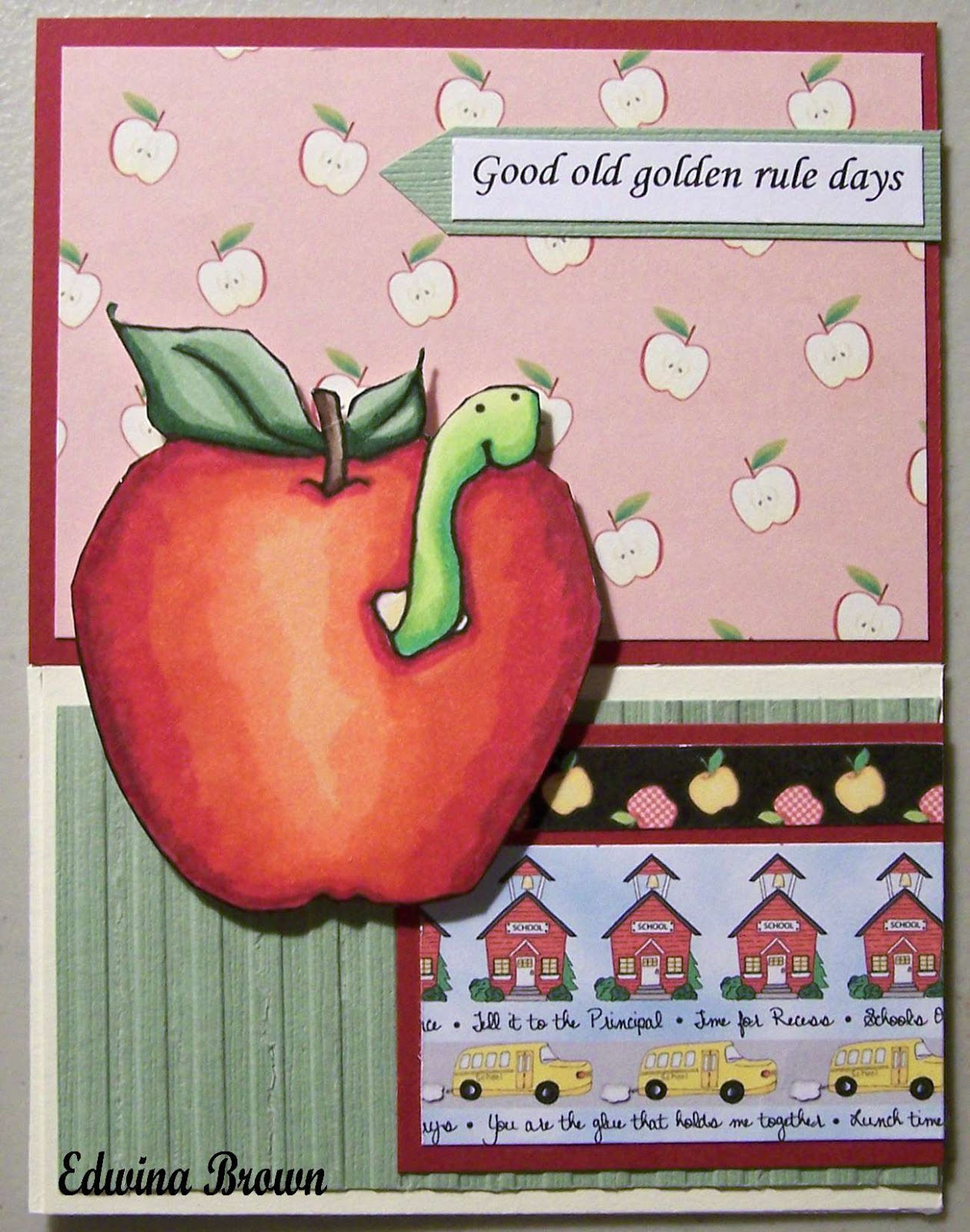 Edwina s Creations Good Old Golden Rule Days Card edwina-s-creations-good-old-golden-rule-days-card