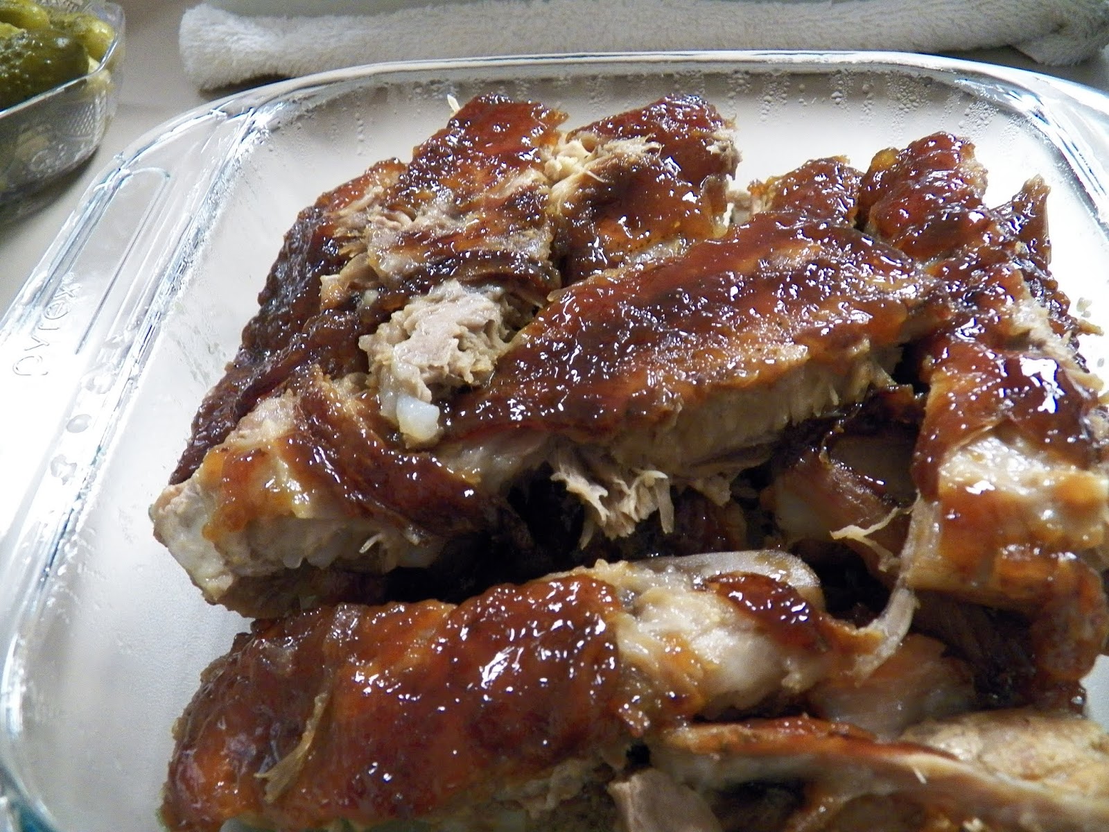 Mango Chutney Glazed Ribs - Sid's Sea Palm Cooking