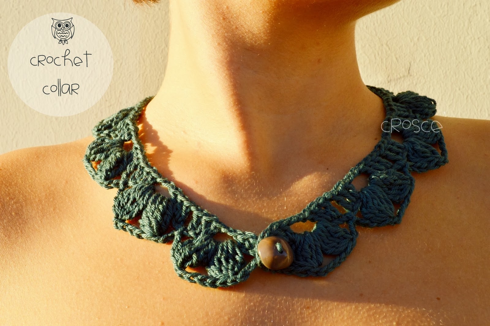 Croscé - Creative Crochet & Sewing: collane all'uncinetto - crocheted ...