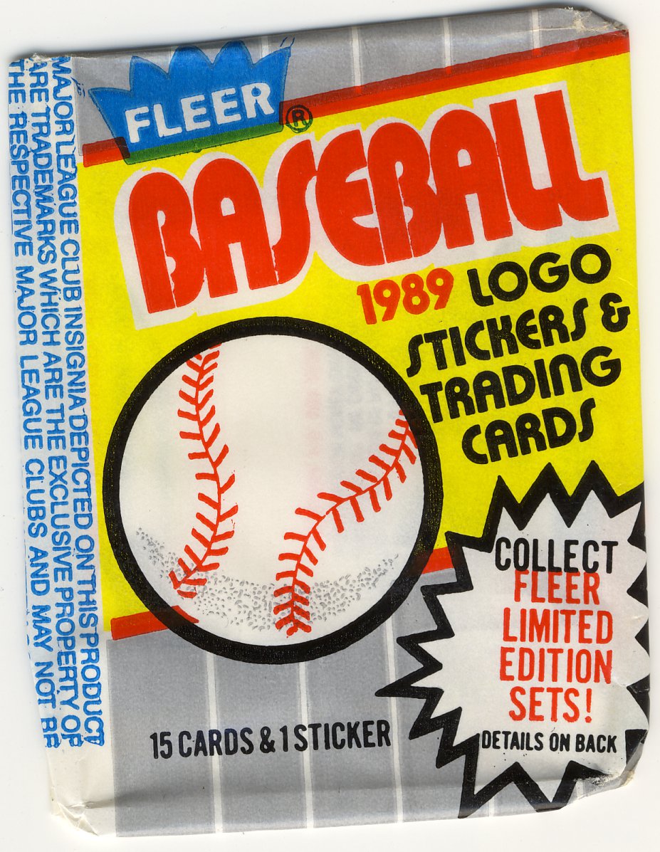 Baseball Card Blog: Random Packs: 1989 Fleer