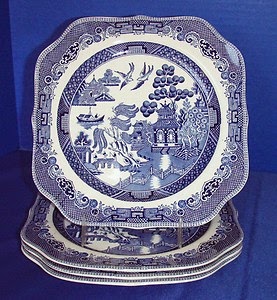 Pottery Posts: Willow Pattern