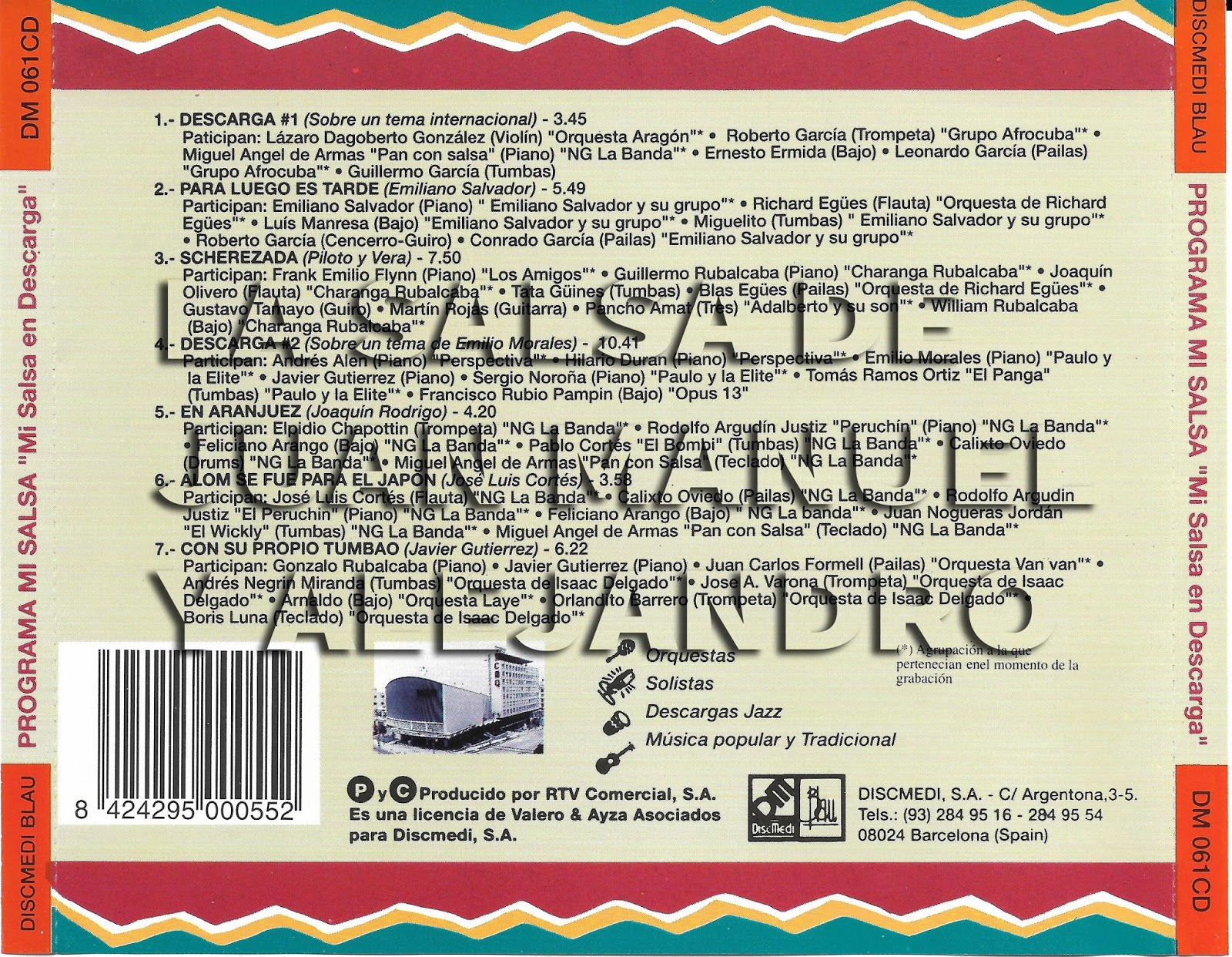 LA SALSA DE JUAN MANUEL Y ALEJANDRO ® : PROGRAMA MI SALSA . MI SALSA EN ...