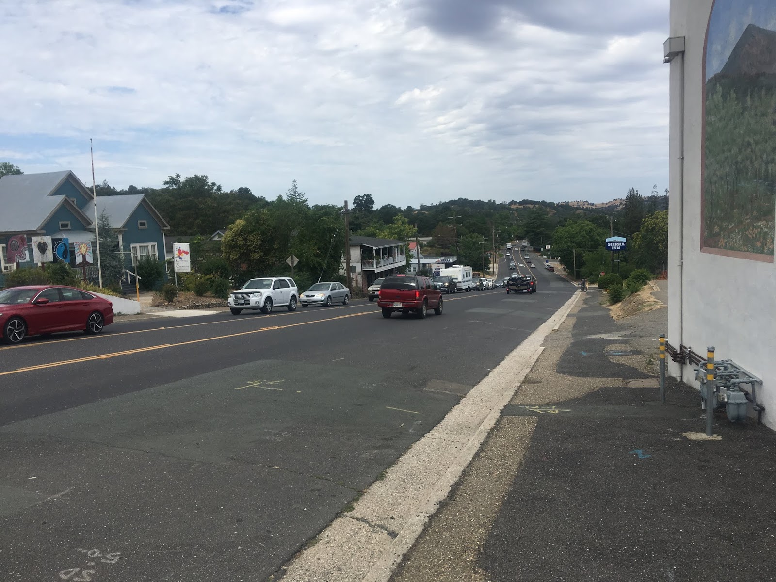 Former California State Route 49 on Main Street and Gold Strike Lane in ...