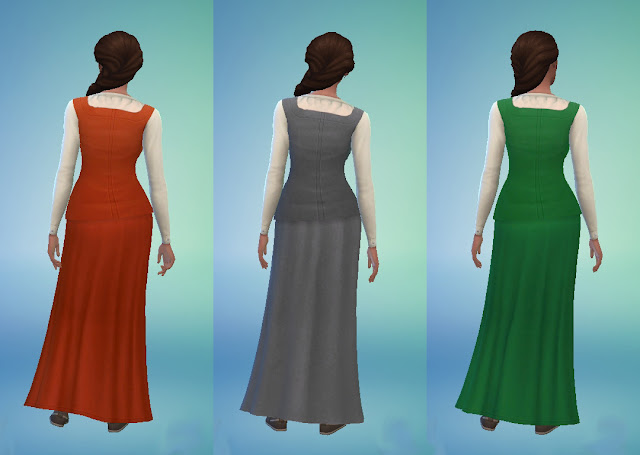 TS4: Celtic Dress | History Lover's Sims Blog