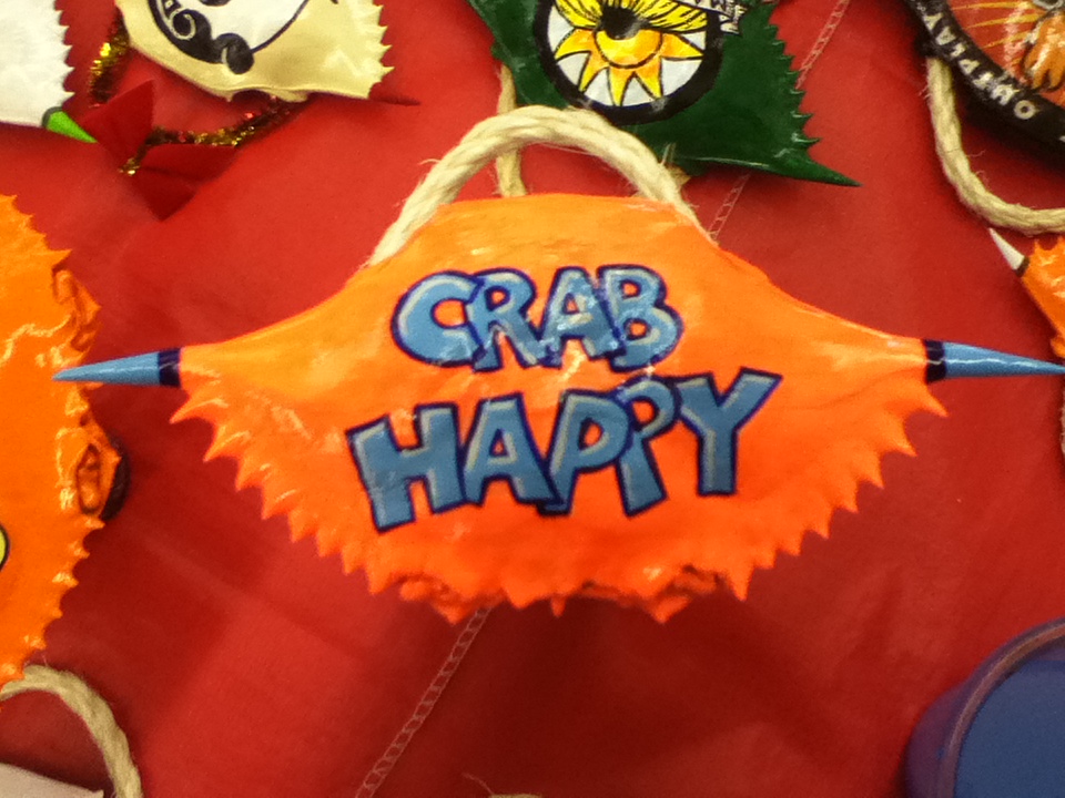End Of The World!: Hand Painted Crab Shells - The Perfect Gift!