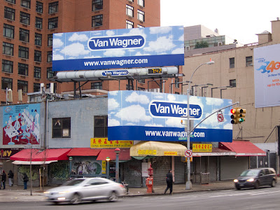 Advertising for itself, Van Wagner goes big on Canal street.