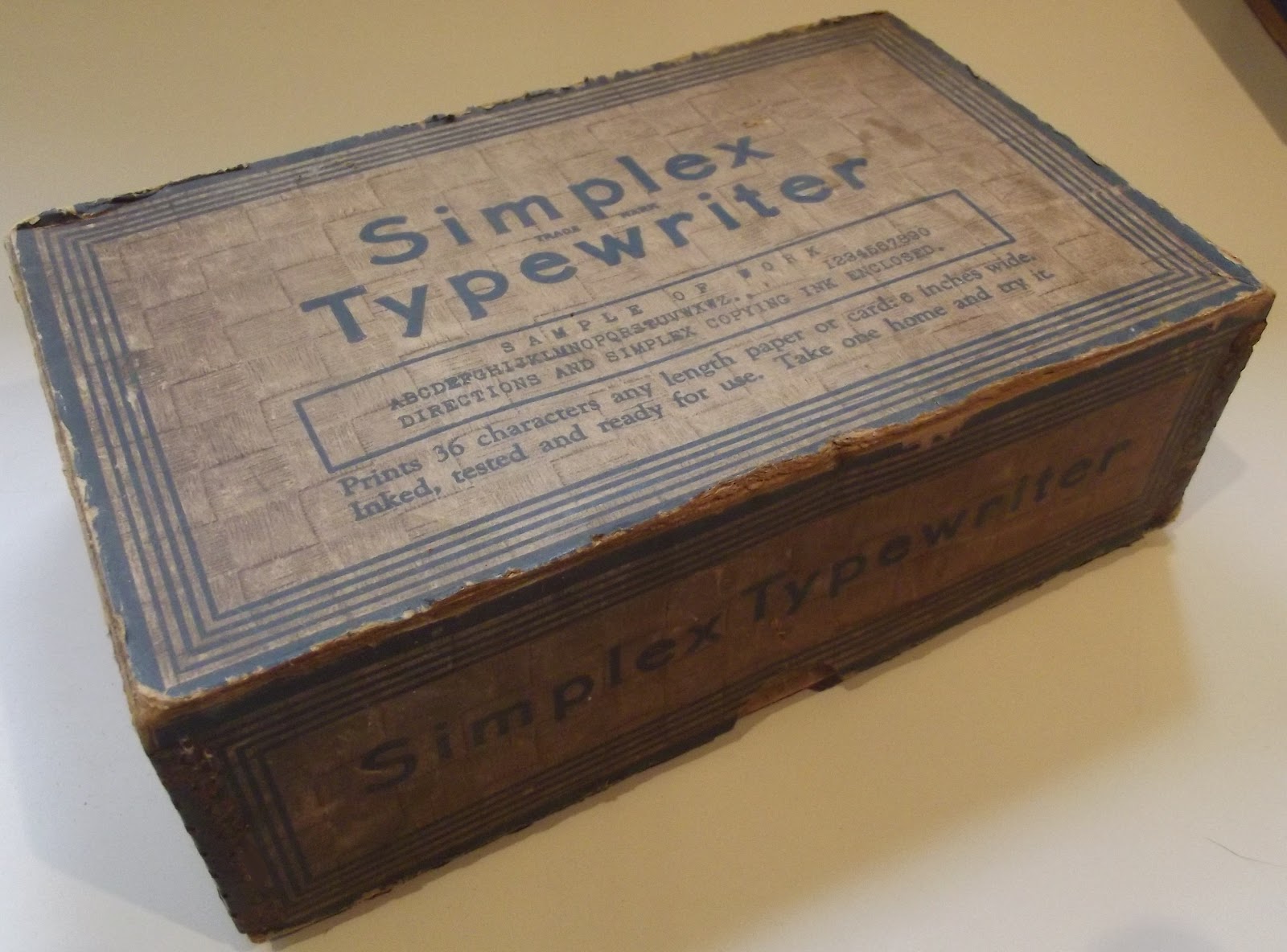oz.Typewriter: The Simplex Typewriter: Glorious Simplicity!
