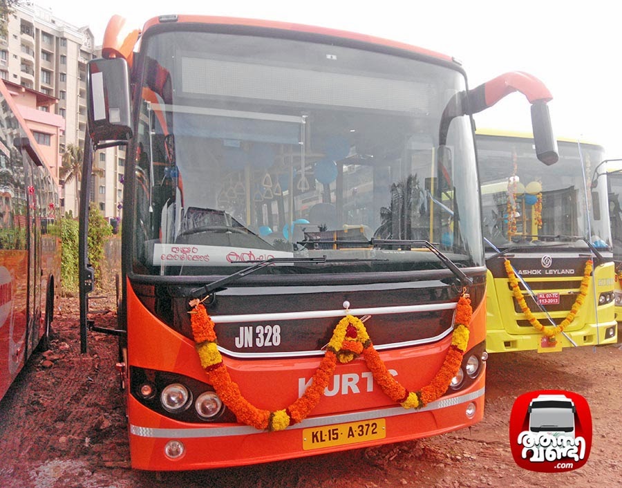 KURTC Volvo Bus Allotted for Kalpetta Depot (Wayanad) - Aanavandi ...