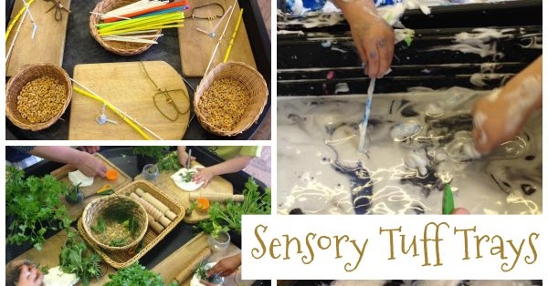 Learning and Exploring Through Play: Tuff Tray Set Ups