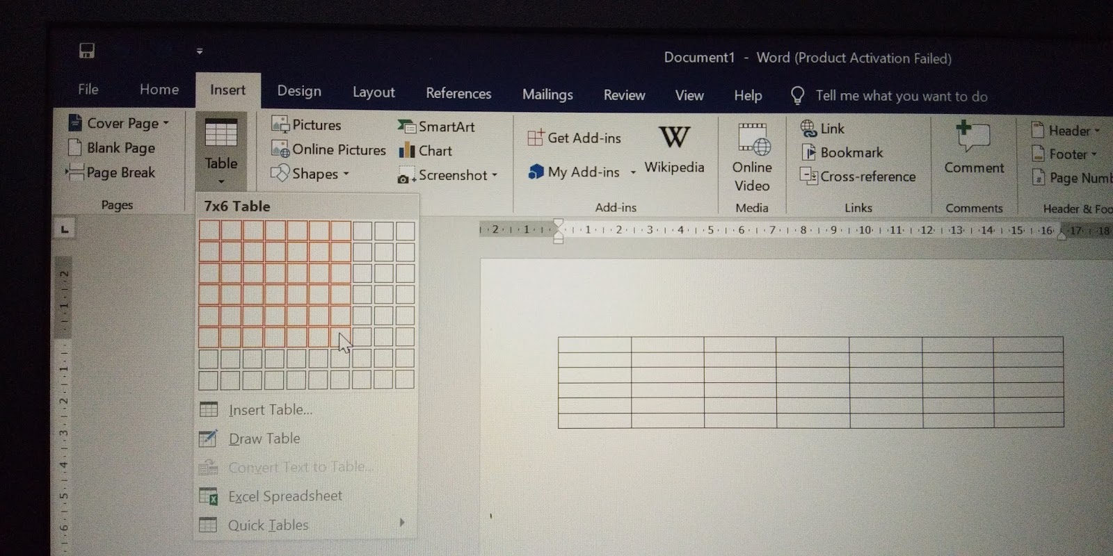 Cara Membuat Table Pada Ms. Word